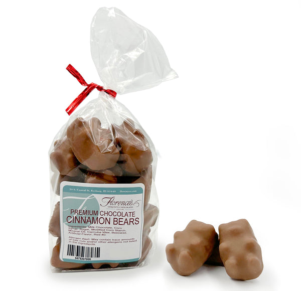 Premium Chocolate Covered Cinnamon Bears – Florence's Chocolates